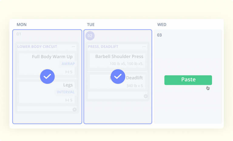 3 New Power-ups: Multiple Workouts Selection, Section Library, and GIFs from GIPHY | Everfit Blog